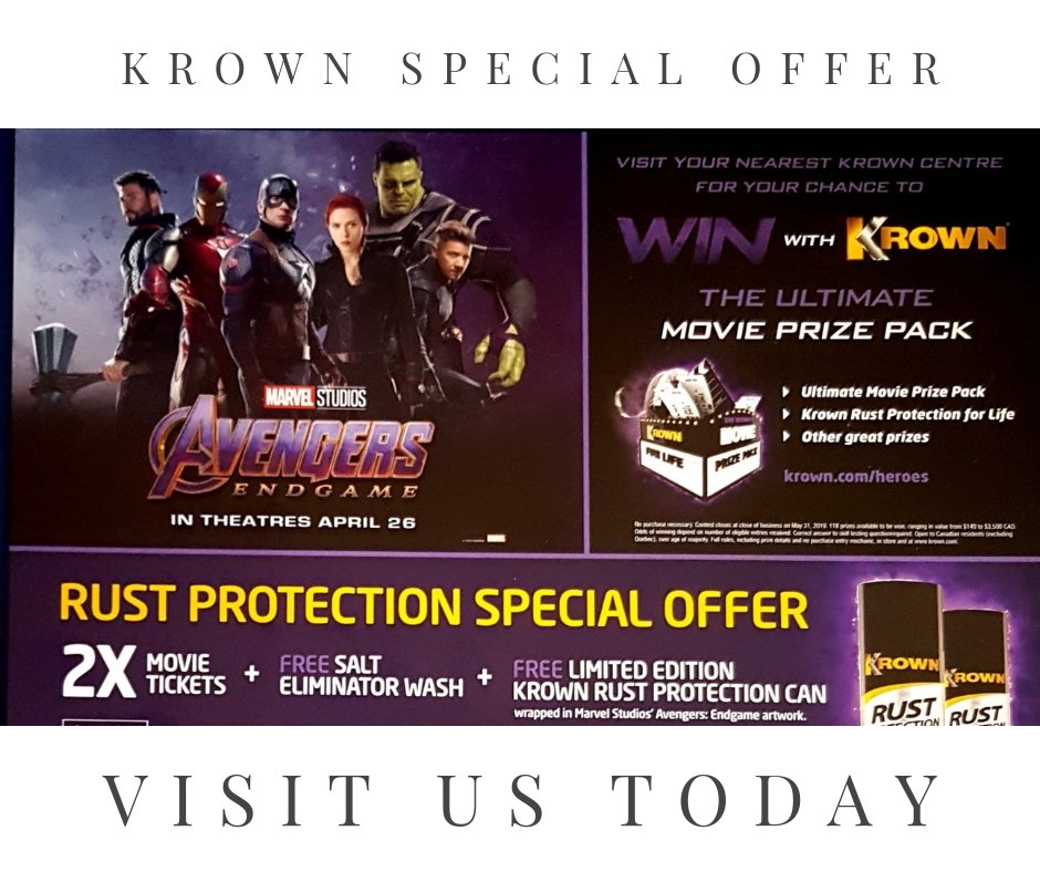 Enter To Win Krown for Life! - WestMount Service Centre
